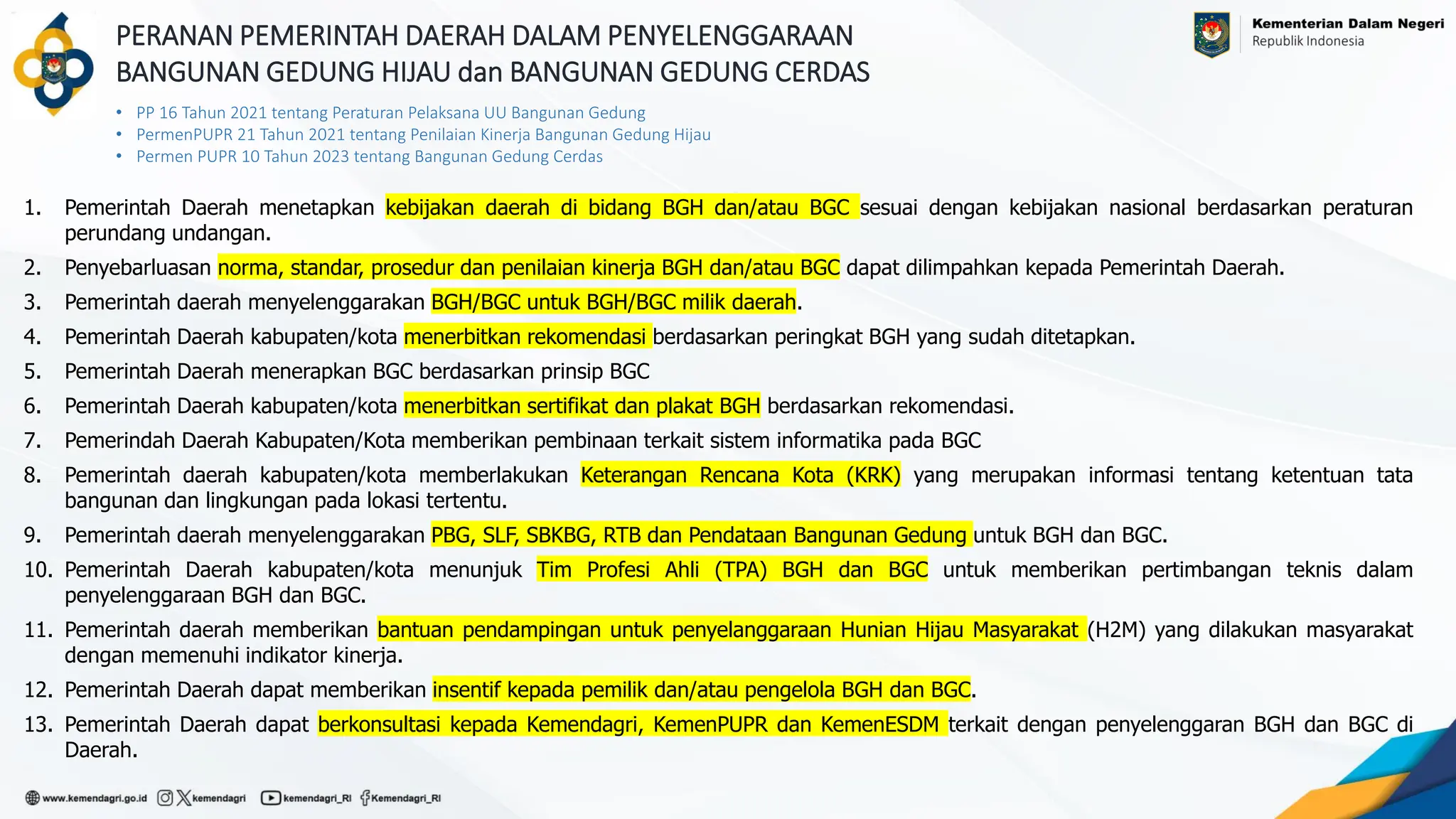 PERSPEKTIF PENYELENGGARAAN BANGUNAN GEDUNG HIJAU DAN BANGUNAN GEDUNG ...