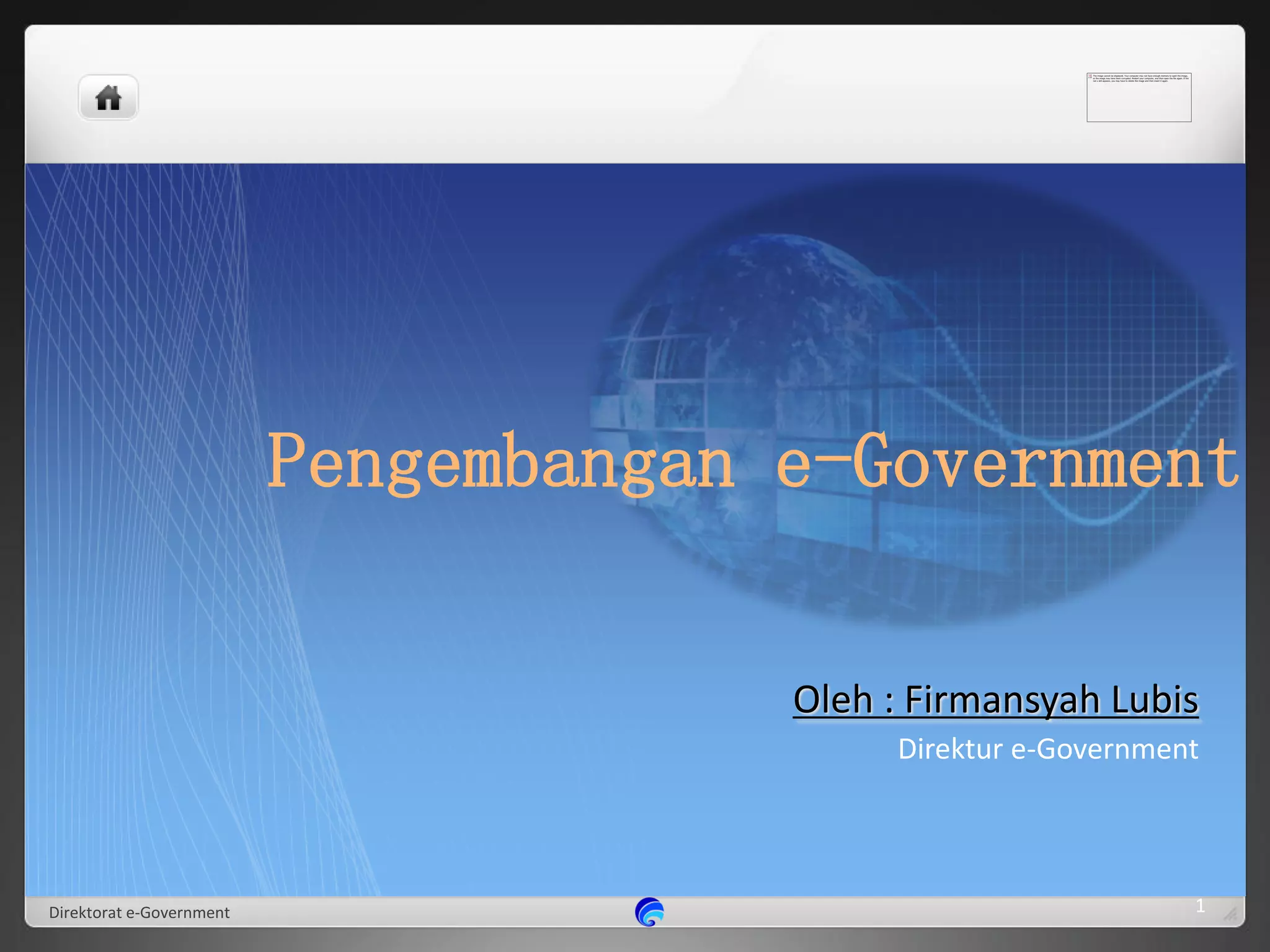 Pengembangan e-Government | PDF