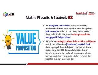 Beyond IKK: Kualitas Kebijakan Kementerian Kesehatan | PDF