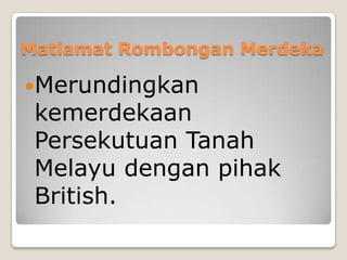 Kemerdekaan negara | PPT