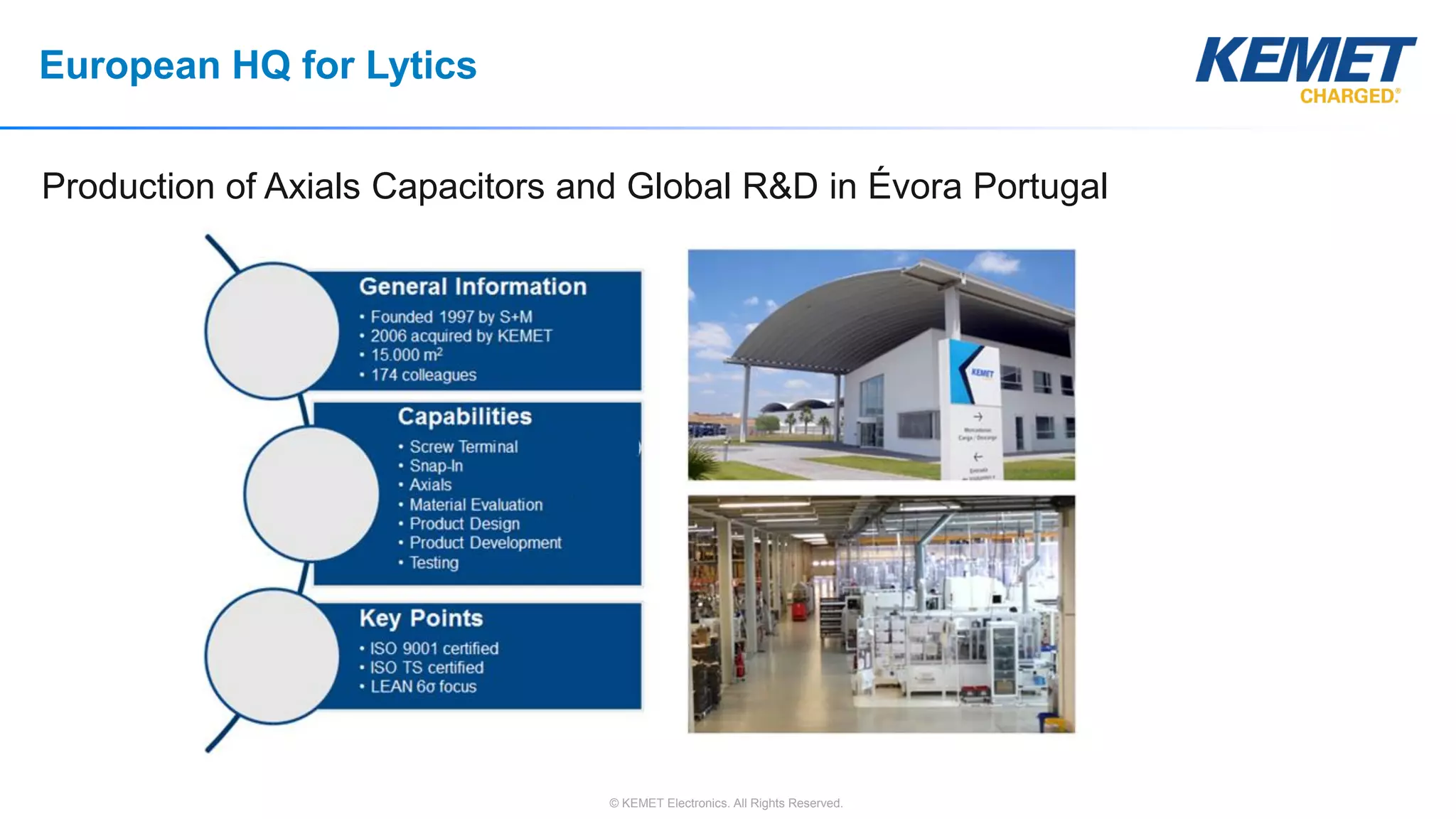 KEMET Axials Capacitors | PDF