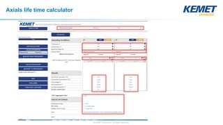 KEMET Axials Capacitors | PDF