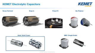 KEMET Axials Capacitors | PDF