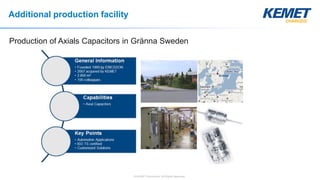 KEMET Axials Capacitors | PDF
