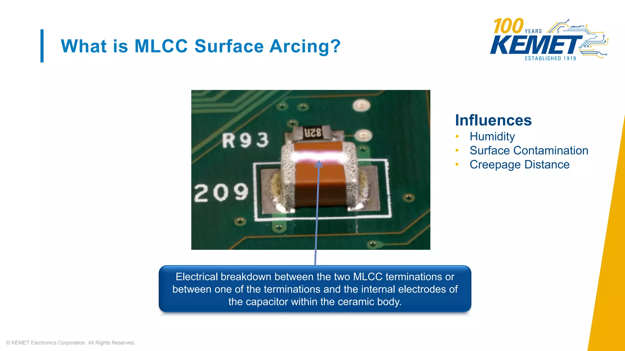 KEMET Webinar -High voltage ceramics capacitors, shocking!!! | PDF