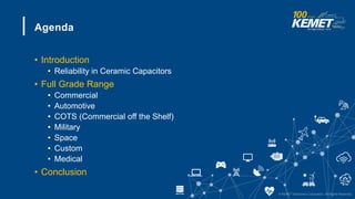 KEMET Webinar - KEMET ceramic reliability grades- which one should I ...