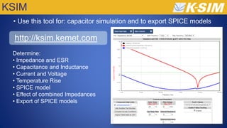 KEMET Webinar - KEMET E2Di - The ultimate guide to KEMET digital tools | PDF | Computer Software ...