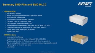 KEMET Webinar - Film capacitors in SMD | PDF