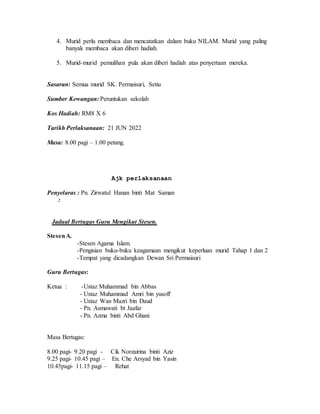 Kem galakan Membaca Malaysia.doc