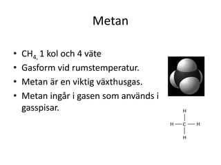 Lena Koinberg | Kemi: Kol och kolföreningar del 1 | PPTX