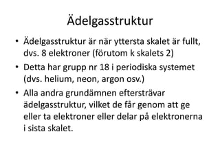 Kemi periodiska systemet | PPTX