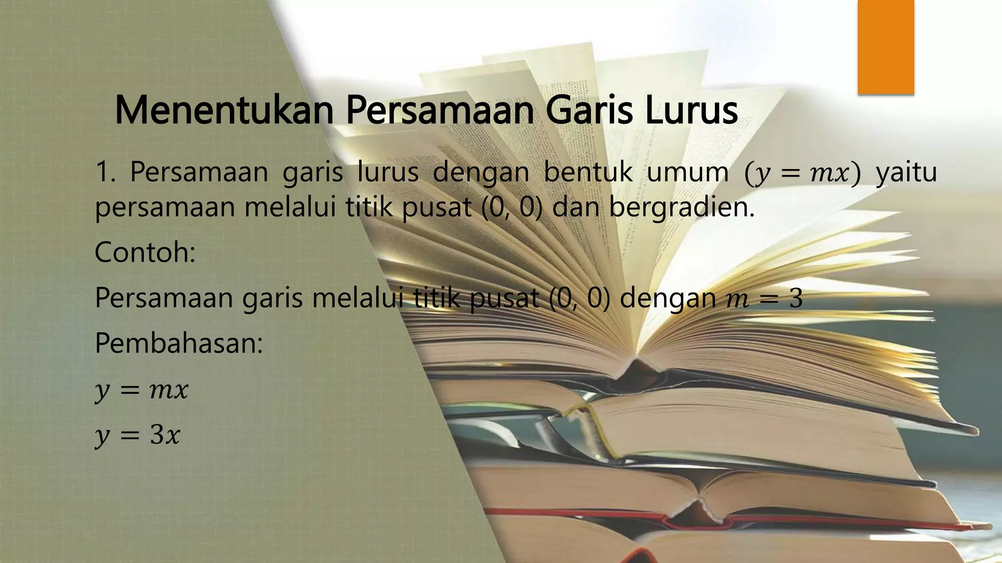 KEMIRINGAN PADA PERSAMAAN GARIS LURUS (kelas 8).pptx