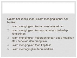 Kemiskinan dan cara penanggulangannya dalam islam.pptx