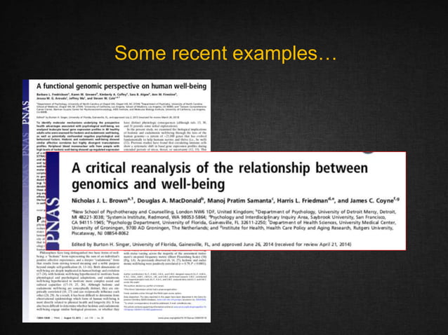 Pathways to wellbeing | PPT