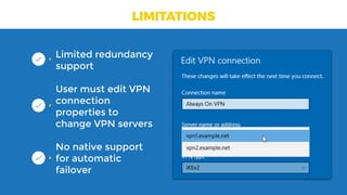 Redundancy and Failover with Always-on-VPN and KEMP GSLB | PDF