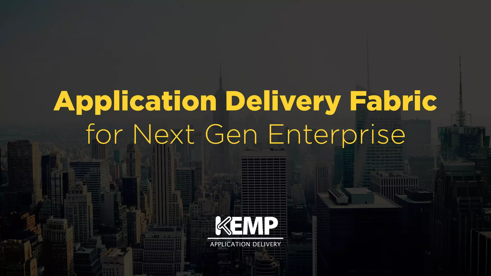 Application Delivery Fabric for Next Gen Enterprise | PDF