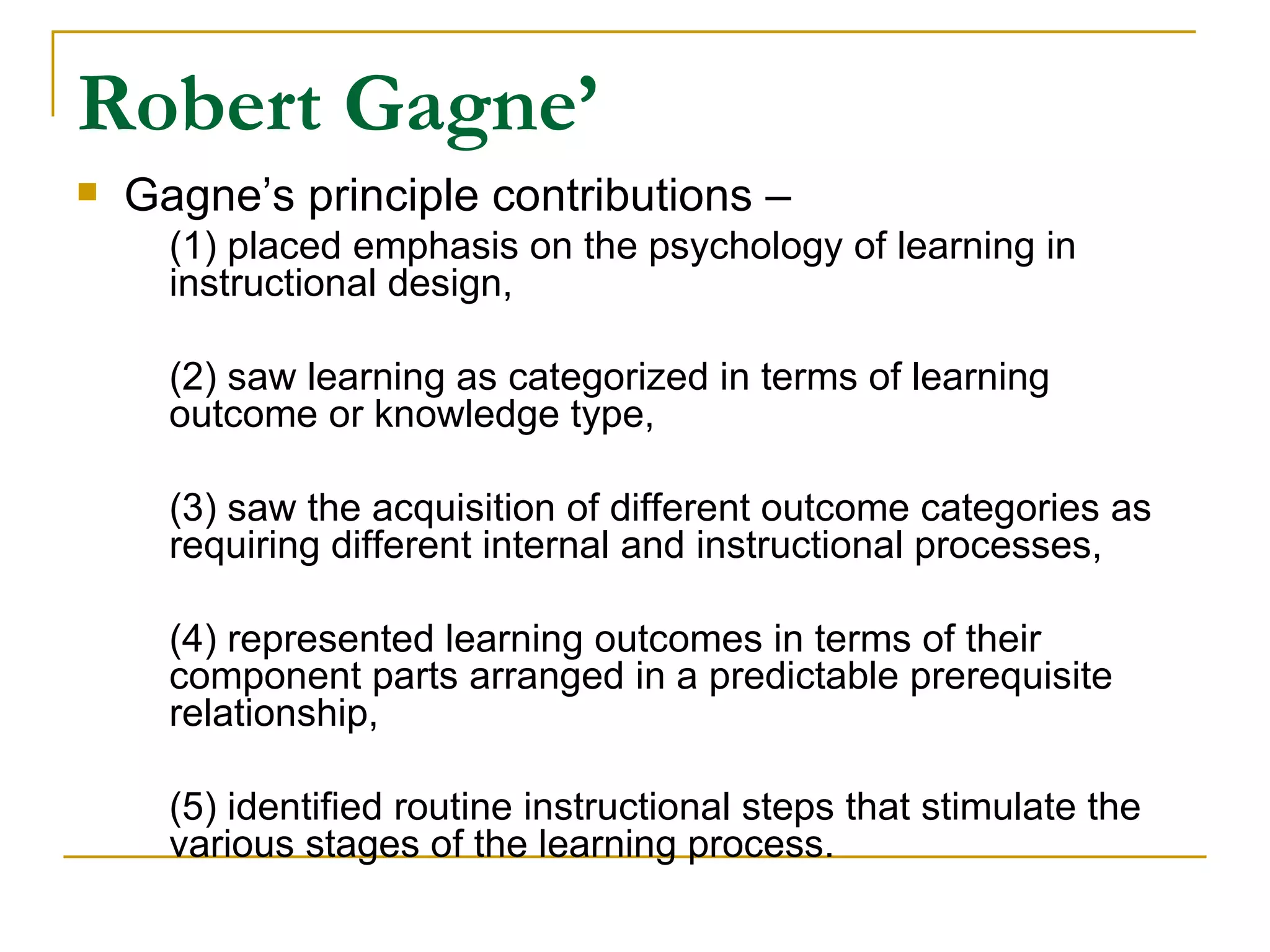 Kemp design model | PPT
