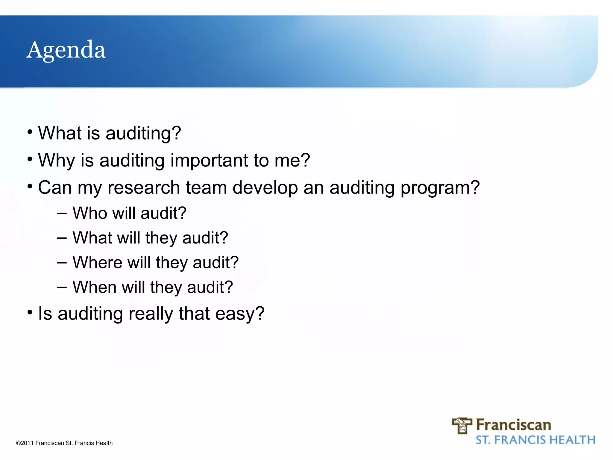 Proactive Internal Auditing: Developing Your Team\'s Plan for Quality ...