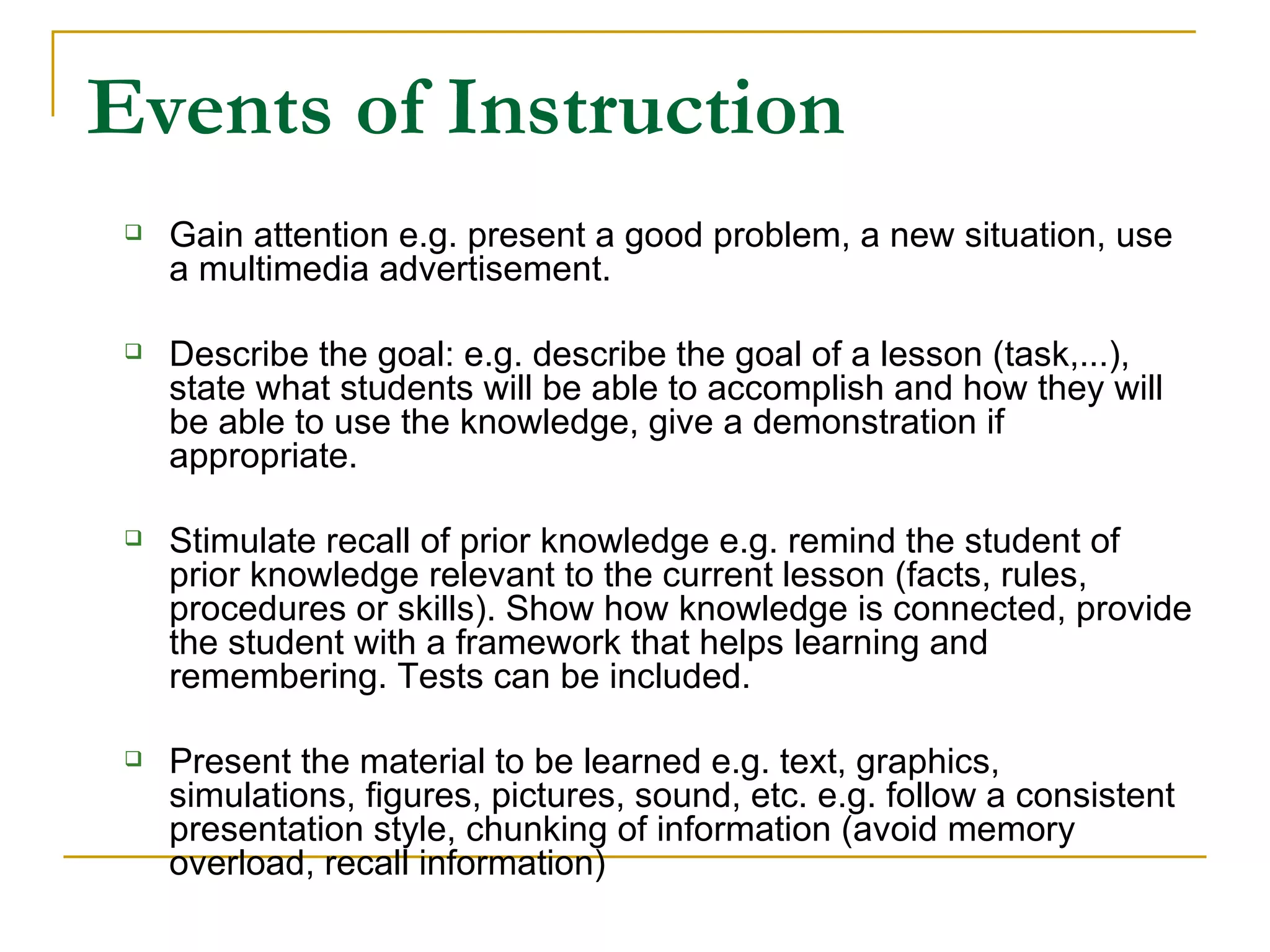 Kemp instructional model | PPT