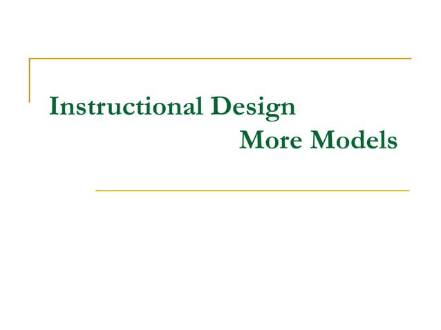 Kemp instructional model | PPT