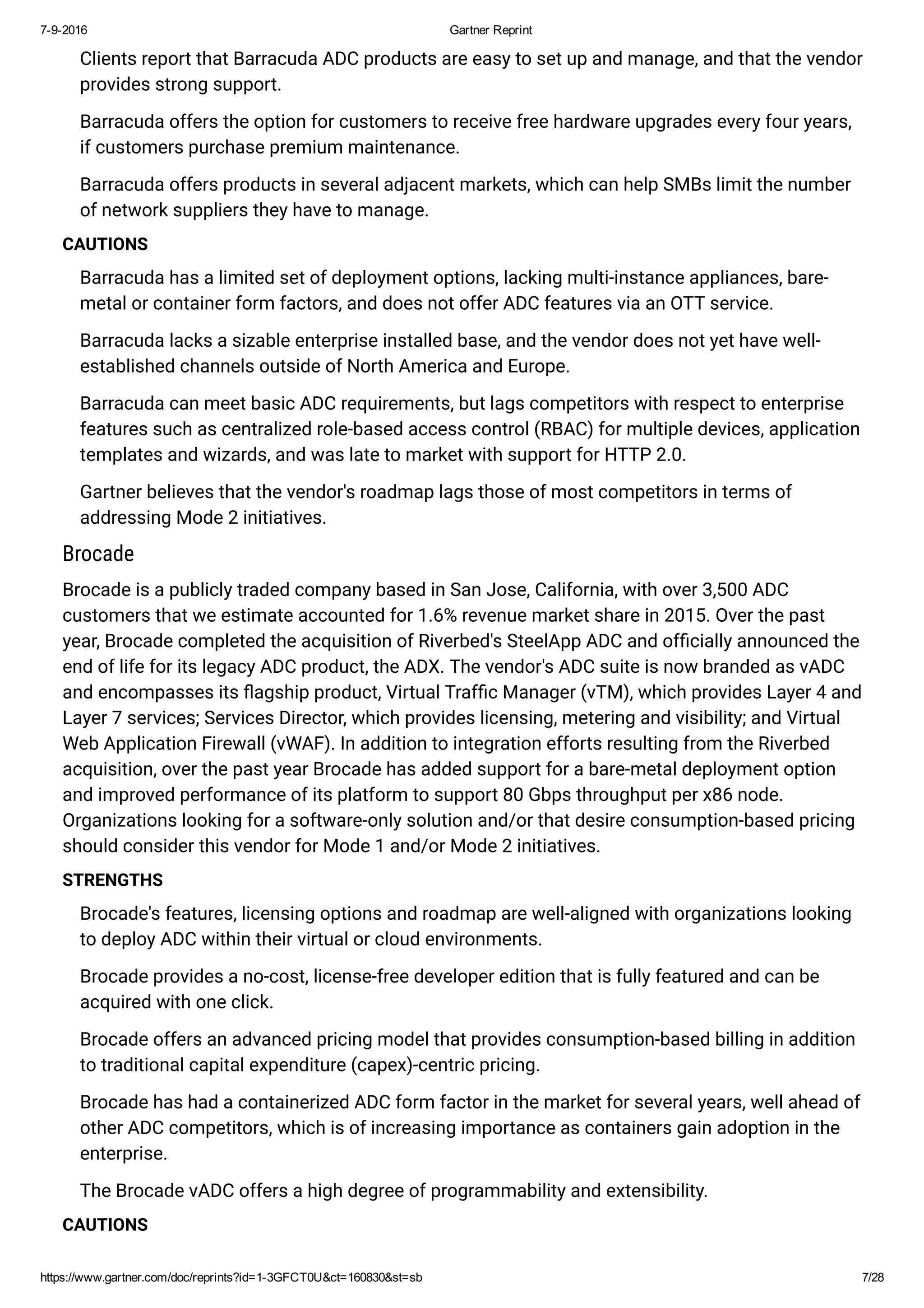 Kemp Technologies rises on Gartner's Magical Quadrant for ADC | PDF