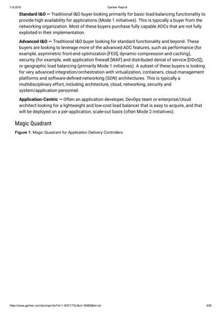 Kemp Technologies rises on Gartner's Magical Quadrant for ADC | PDF