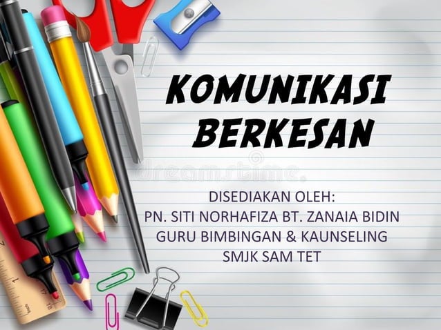 Komunikasi berkesan | PPT