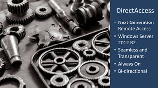 Microsoft DirectAccess Remote Access (VPN) with Windows 10 and Server ...