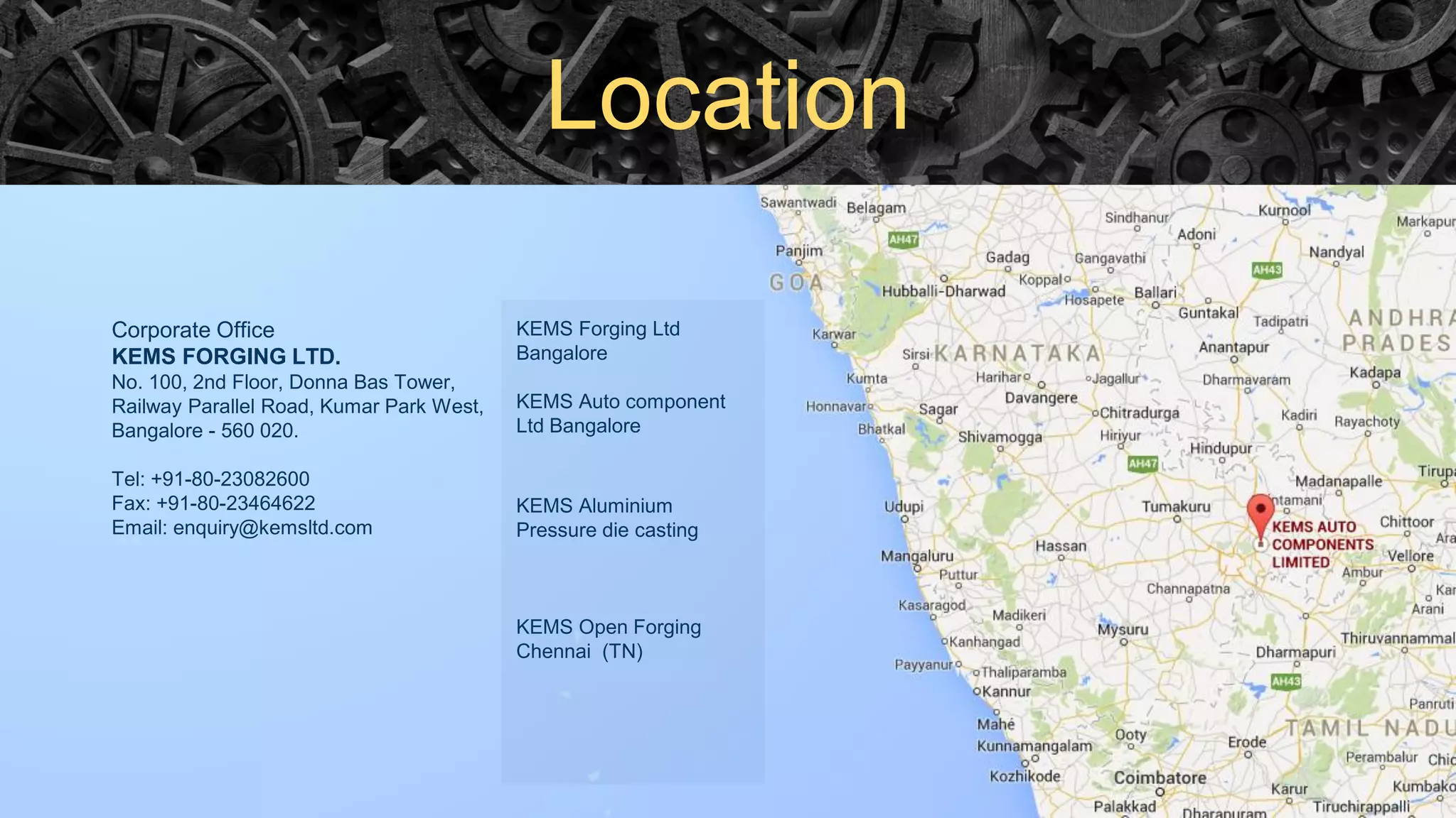 Kems latest 2016 group presentation kg | PDF