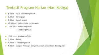 contoh proposal kem smat solat untuk program surau | PPT