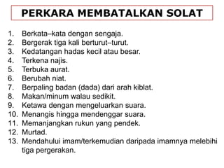 KEM DAKWAH 003 KEM SOLAT BESTARI - BAHAN EDARAN | PDF