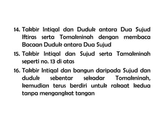 KEM DAKWAH 004 KEM TASMIK BACAAN SOLAT - BAHAN EDARAN | PDF