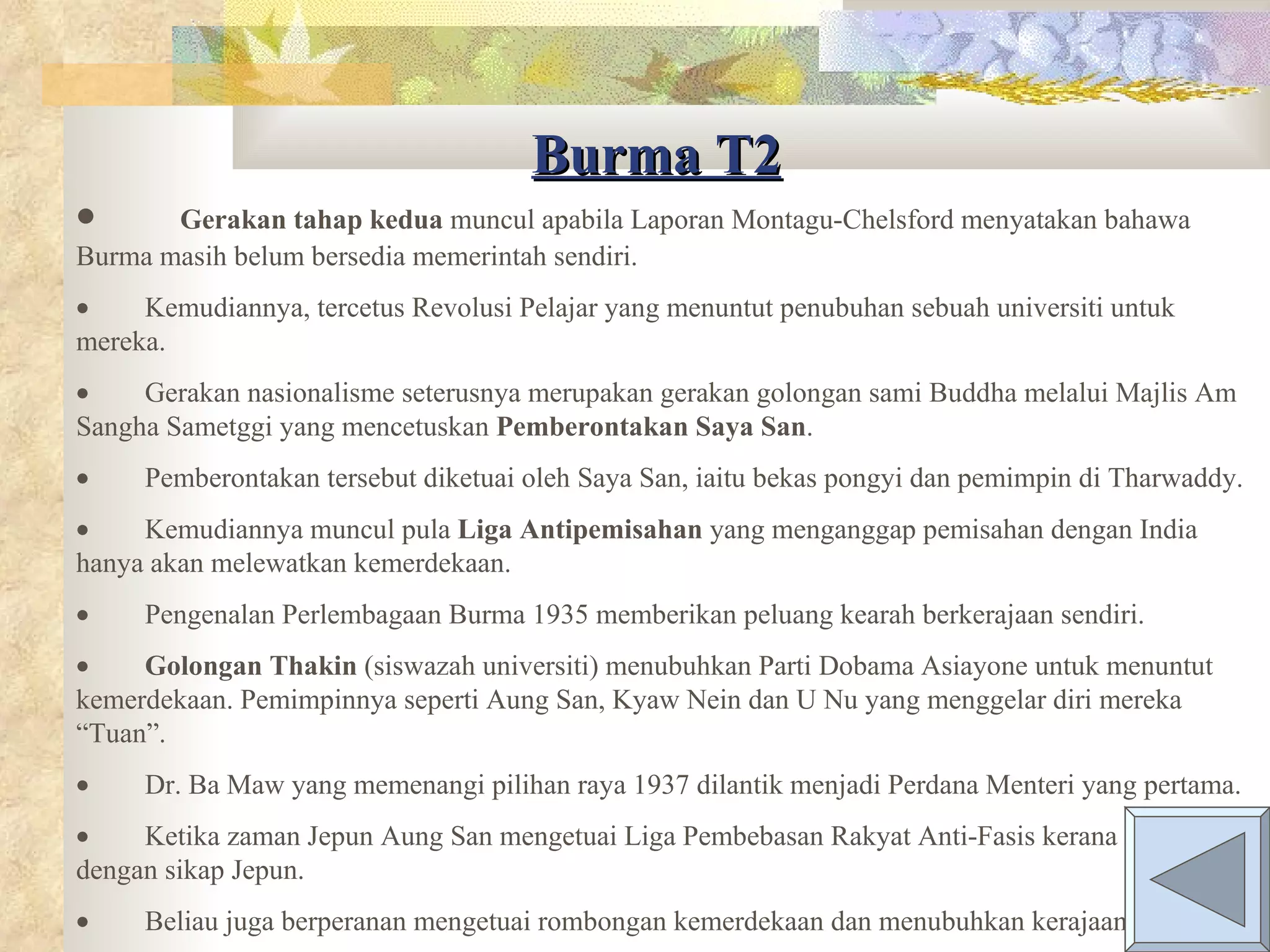 Kemunculan & Perkembangan Nasionalisme di Asia Tenggara | PPT