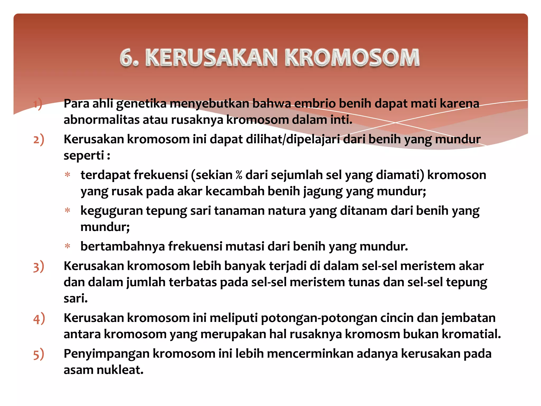 Kemunduran benih (materi analisis mutu benih) | PPSX