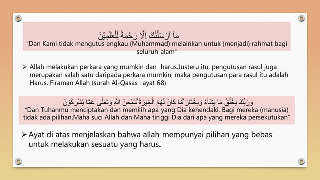 Kenabian dan kerasulan | PPTX