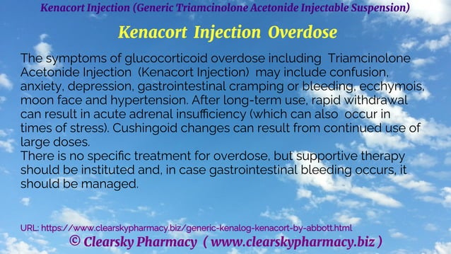 Kenacort Injection by Abbott(Generic Triamcinolone Acetonide Injectable ...