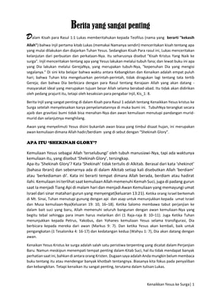 Kenaikkan Yesus ke Surga | PDF