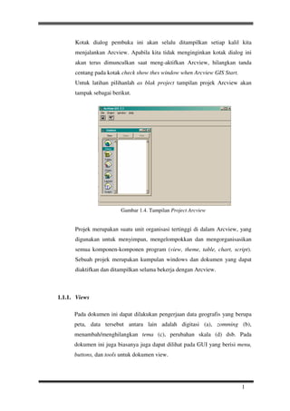 Pengenalan ArcView GIS 3.3 lanjut02 | PDF