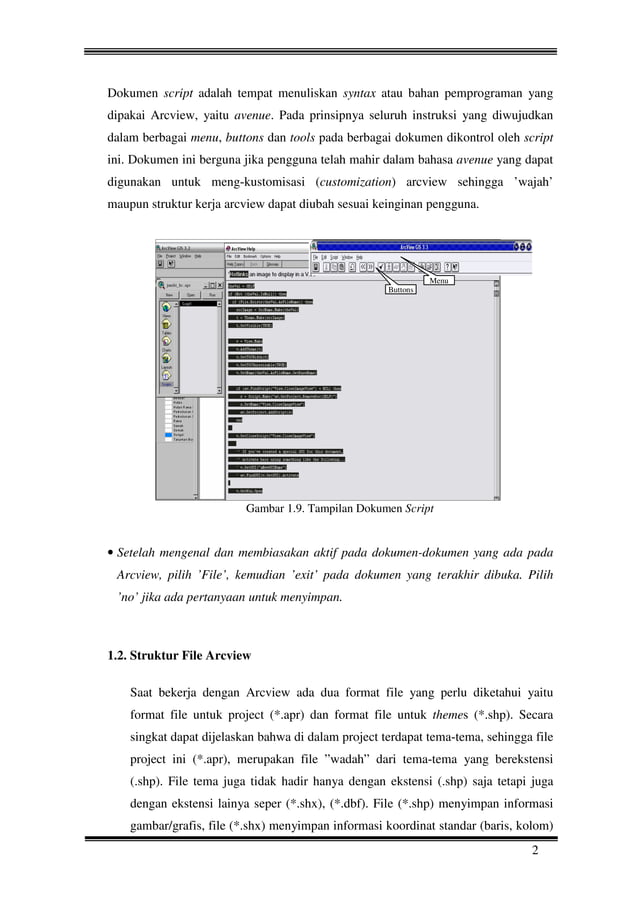Pengenalan ArcView GIS 3.3 lanjut03 | PDF