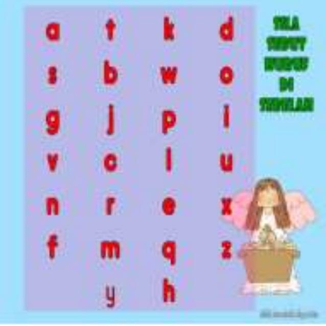 Kenal huruf kecil a z | PPTX