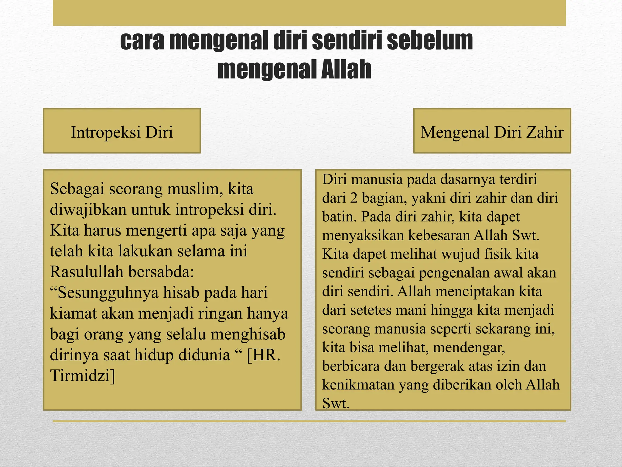 Kenali Diri sebelum mengenal allah .pptx