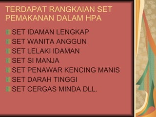 Kenali Kehebatan Produk HPA Dalam Menangani Permasalahan Penyakit | PPT