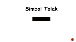 KENALI SIMBOL, KATA KUNCI TAJUK TOLAK TAHUN 1 | PPTX