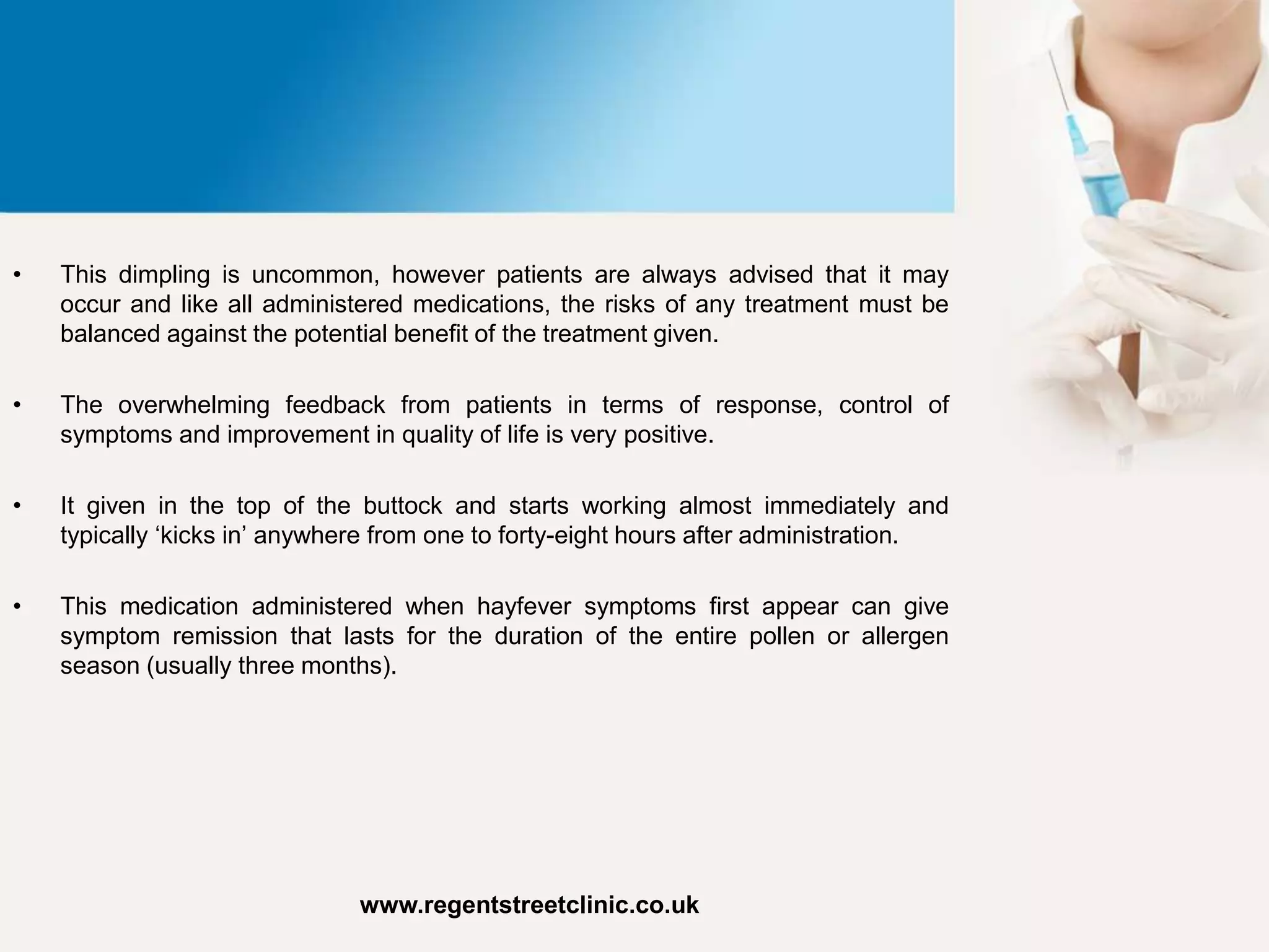 Kenalog Hay Fever Injection | PPTX | Allergies | Diseases and Conditions