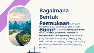 Kenampakan Alam Bumi IPAS Presentasi Pendidikan Ungu Hijau dan Biru ...