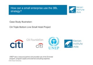 Small Enterprises and CSR Strategy Building and implementing a ...