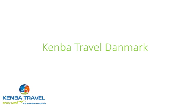 Kenba travel danmark | PPTX
