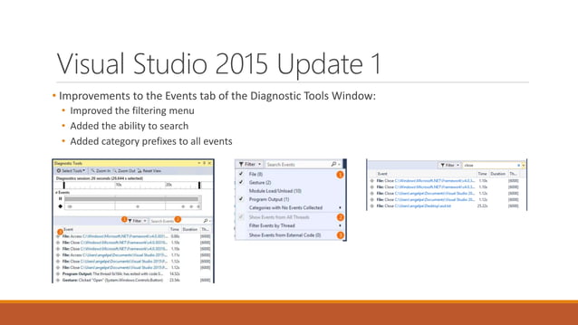 Analyze Your Code With Visual Studio 2015 Diagnostic Tools | PPT