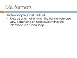 Voice and Data Delivery Networks | PPT
