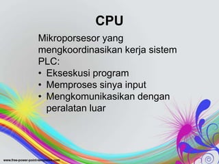Pengantar Sistem Kendali dengan PLC | PPTX